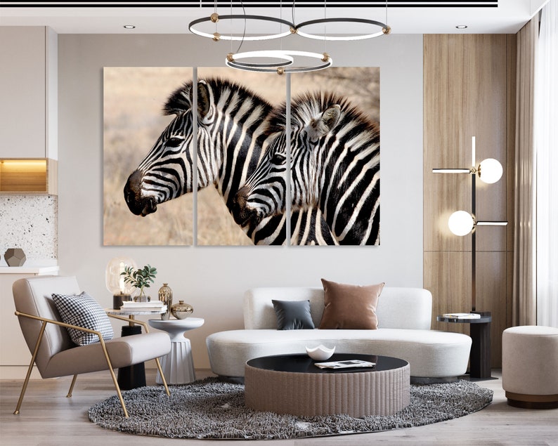 Zebra Wall Art Zebra Wall Decor Zebra Canvas Zebra Print - Etsy