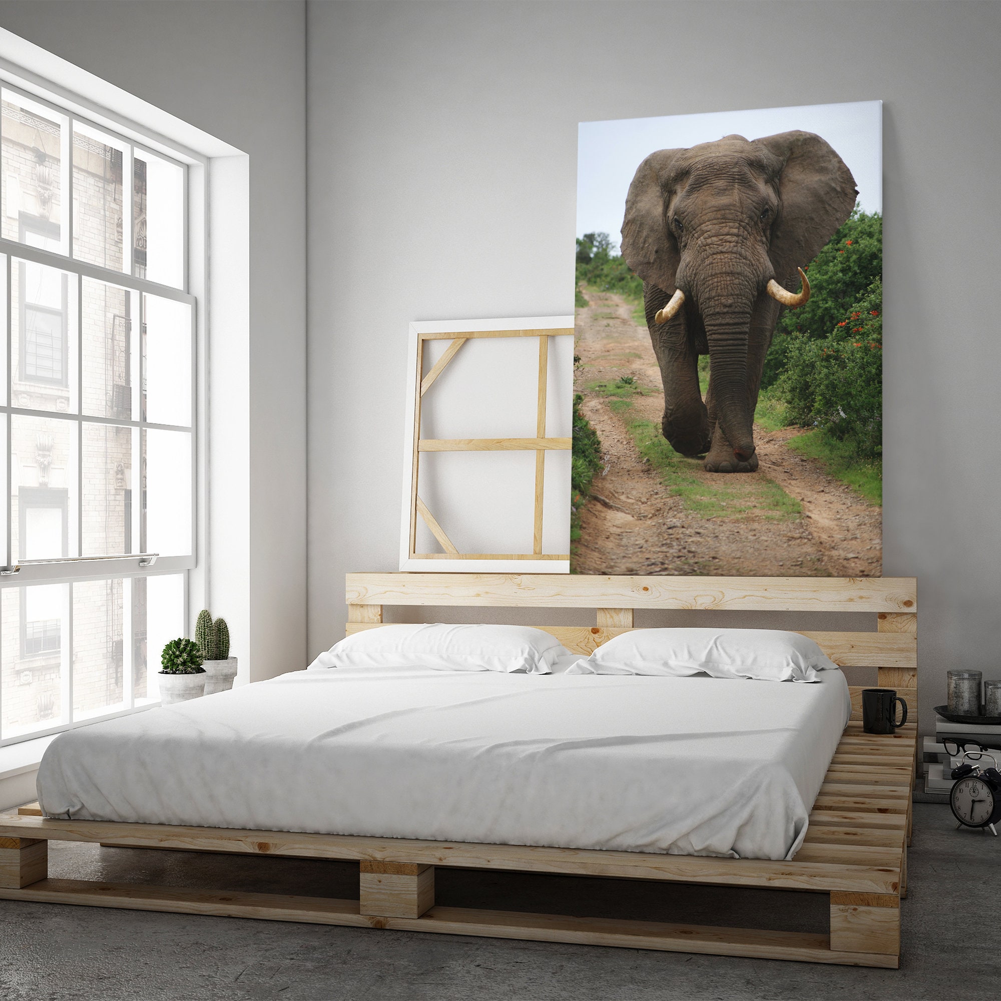 Elephant Canvas Elephant Wall Art Elephant print Elephant wall | Etsy