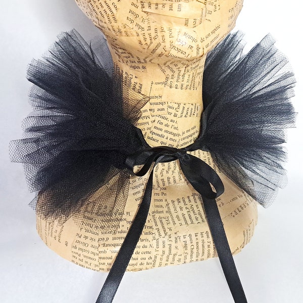 Tulle Neck Ruff - Etsy