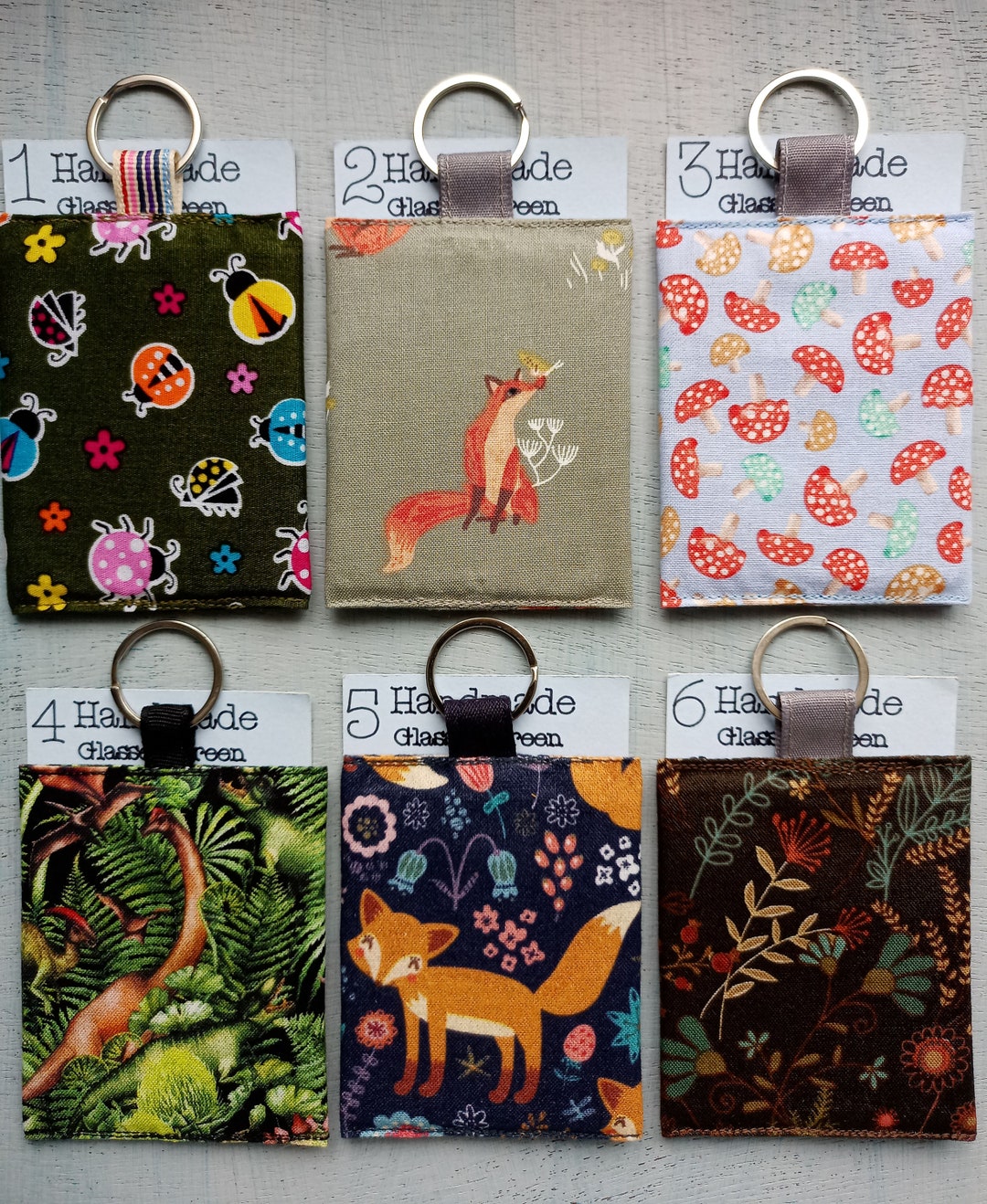 Lens Cleaning Cloth Pouch With Microfibre Cloth - Etsy