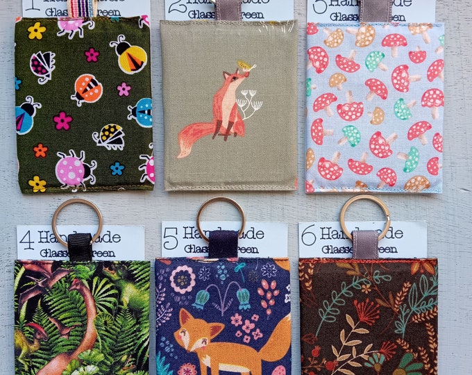 Lens Cleaning Cloth Pouch With Microfibre Cloth - Etsy