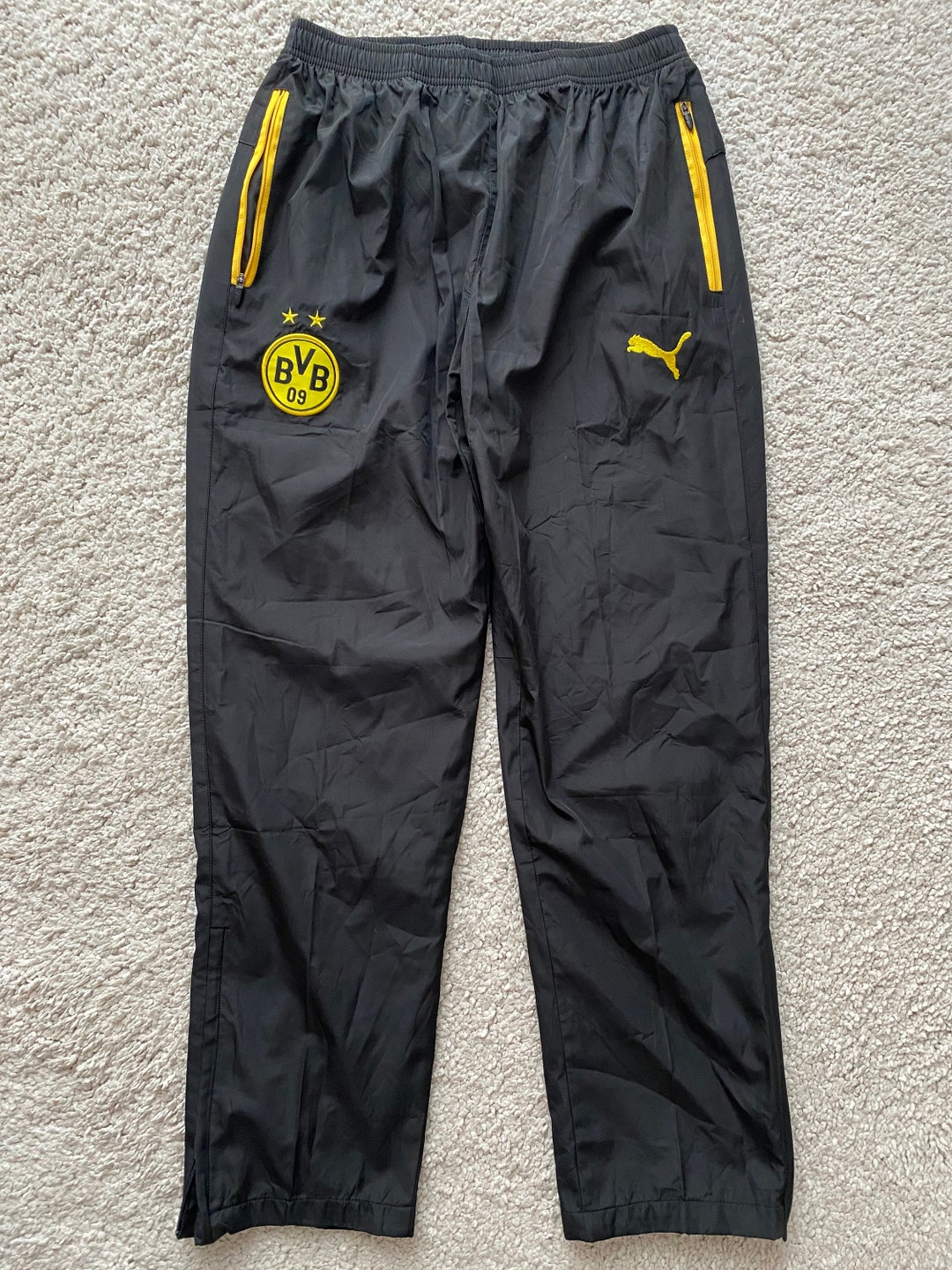 Puma Borussia Dortmund Mens Soccer Track Pants Trousers - Etsy