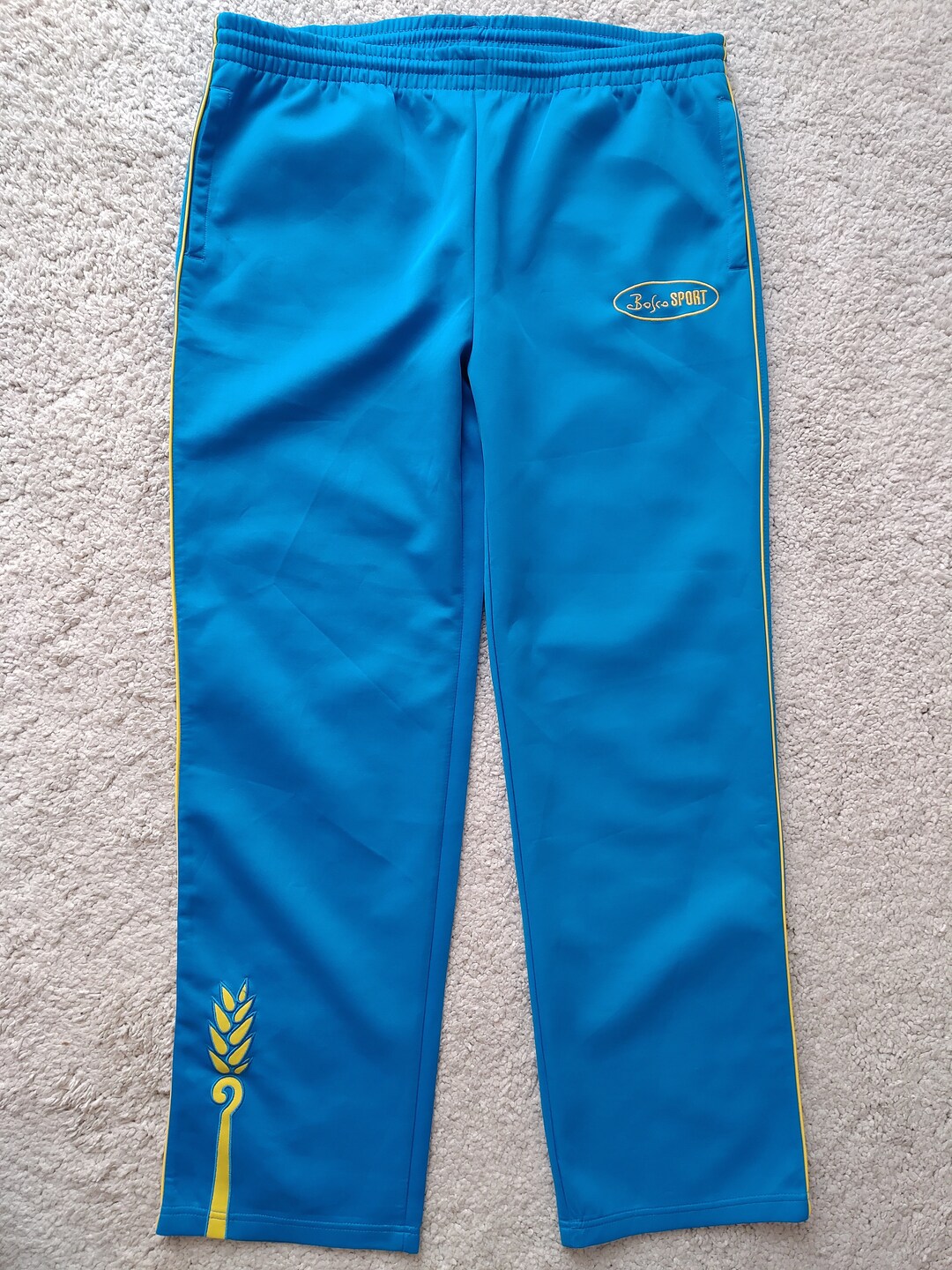 BOSCO Ukraine Mens National Team Track Pants Training Trousers - Etsy