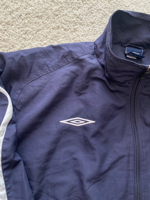 UMBRO Mens Track Top Jacket Navy Blue Training Jumper… - Gem