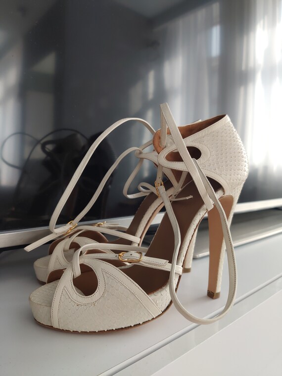 Hermes ivory snakeskin python - Gem