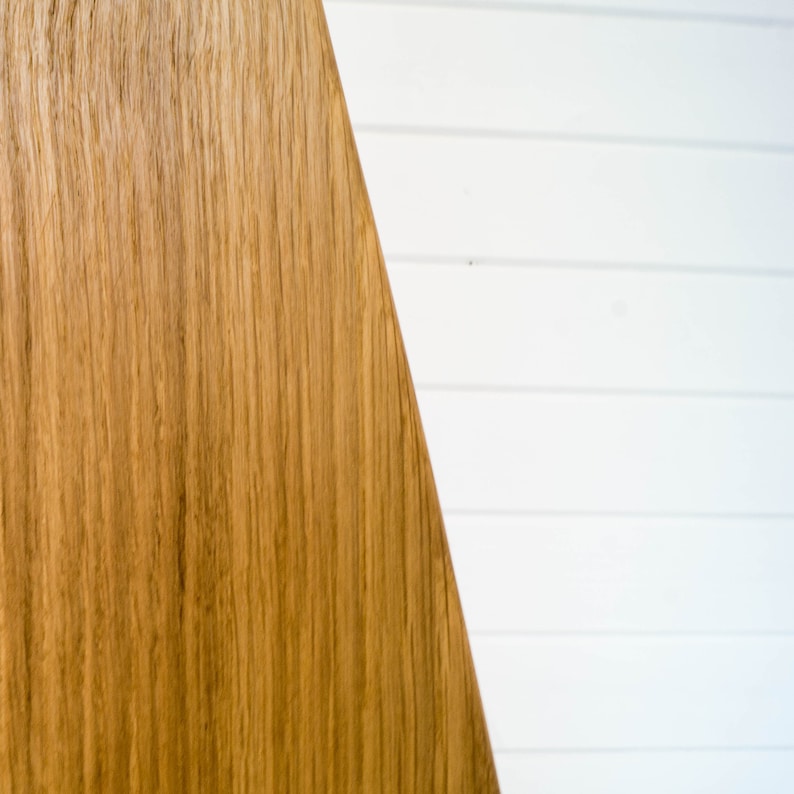 Oak Flow Floor Lamp Solid Wood Unique Contemporary Design | Etsy