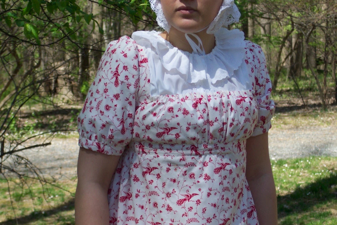 1800-1825 Chemisette Sewing Pattern Regency Era Chemisette - Etsy