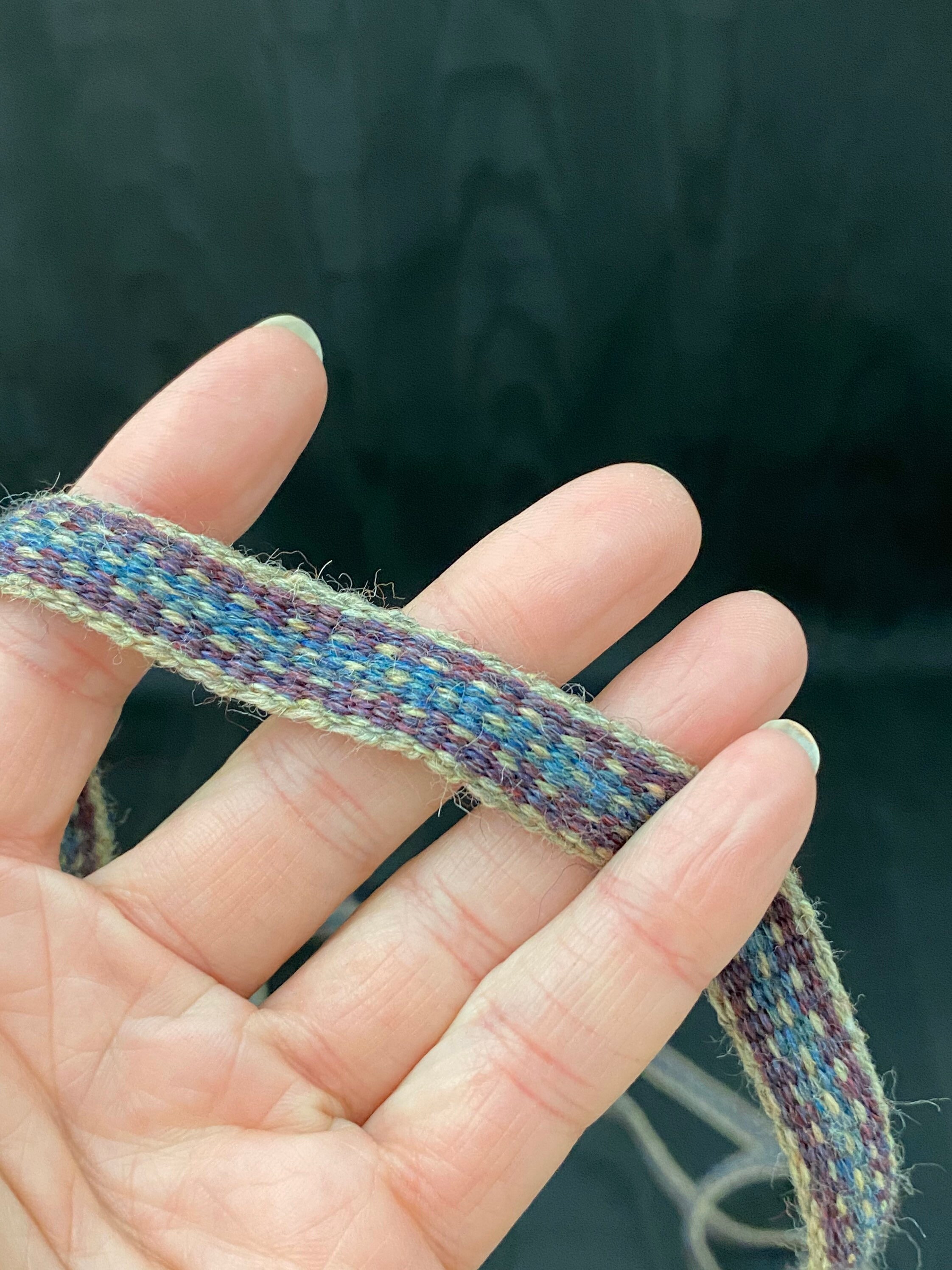 Wool Garters Hand Loomed-18th Century Reproduction Garters | Etsy