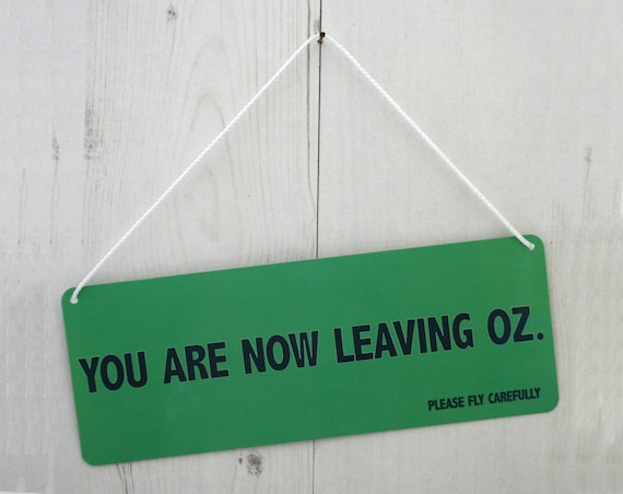 Wicked Wizard of Oz Inspired Door Sign | Etsy
