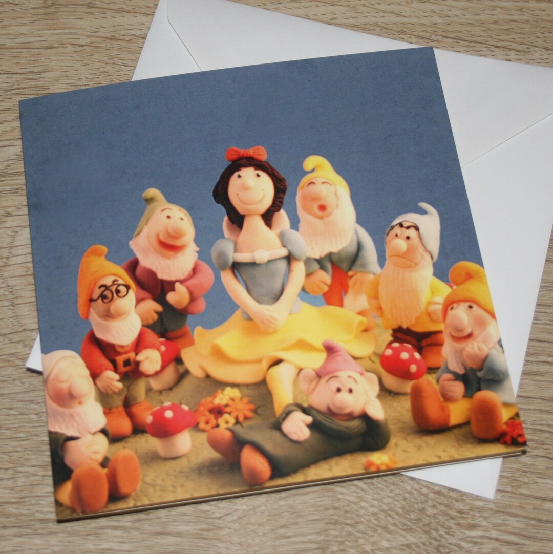 Snow White Pantomime Card - Etsy