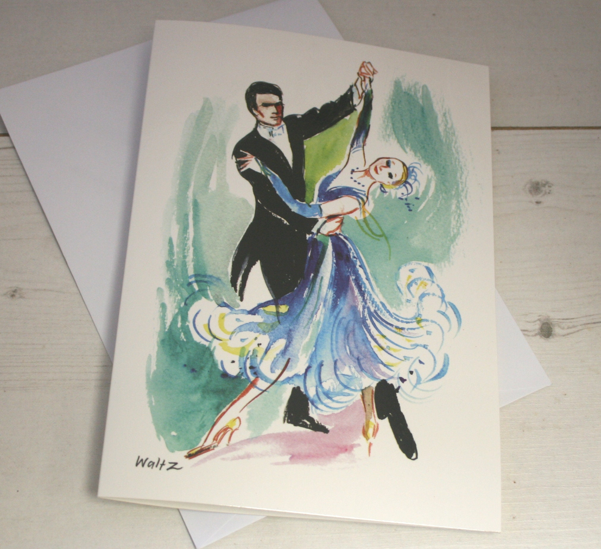 Waltz Dancing Drawing