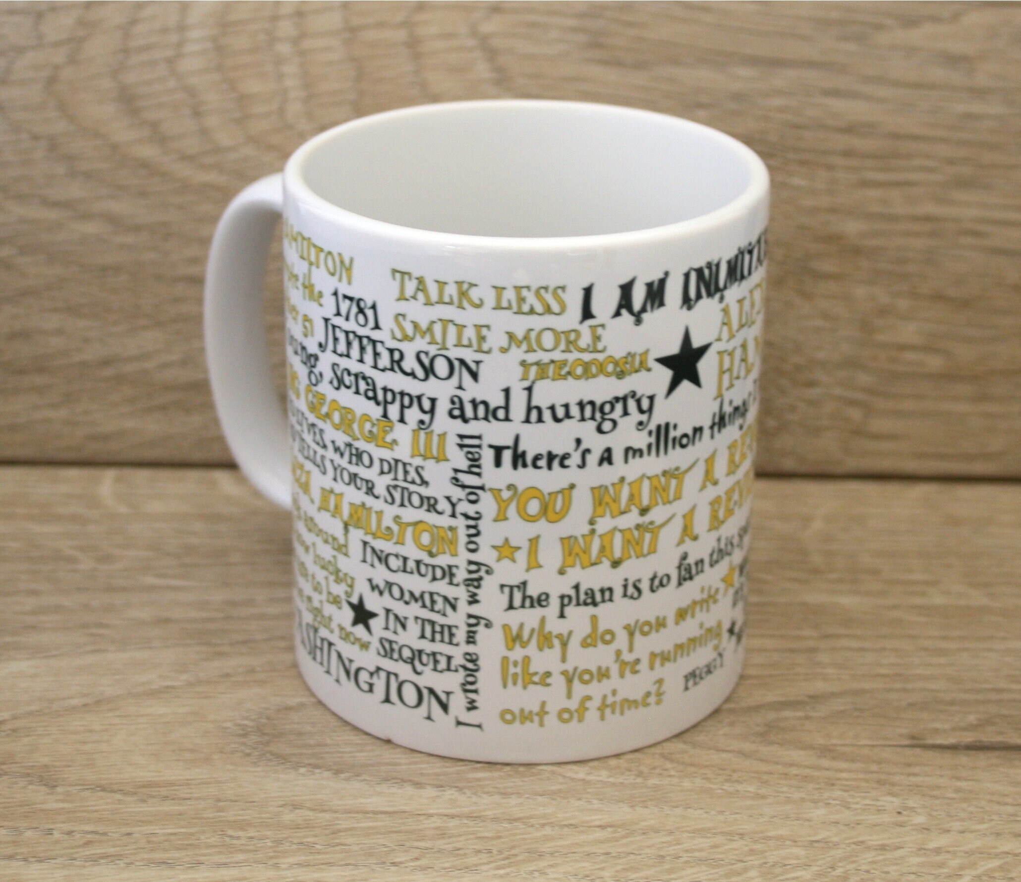 Hamilton Inspired Mug - Etsy UK