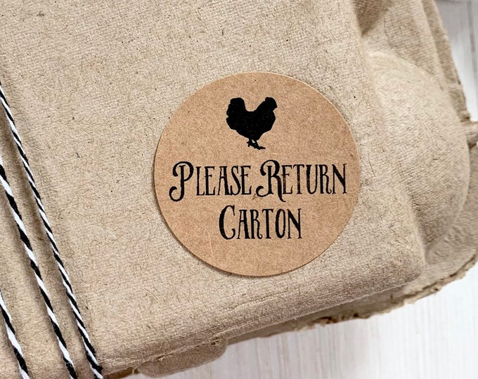 Unwashed Eggs Sticker Egg Carton Label Funny Chicken Face - Etsy