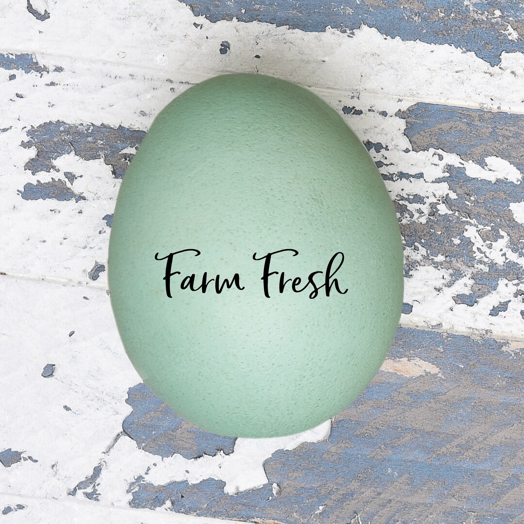 Mini Stamper for Chicken Eggs - Farm Fresh Egg Stamp - Chickens ...