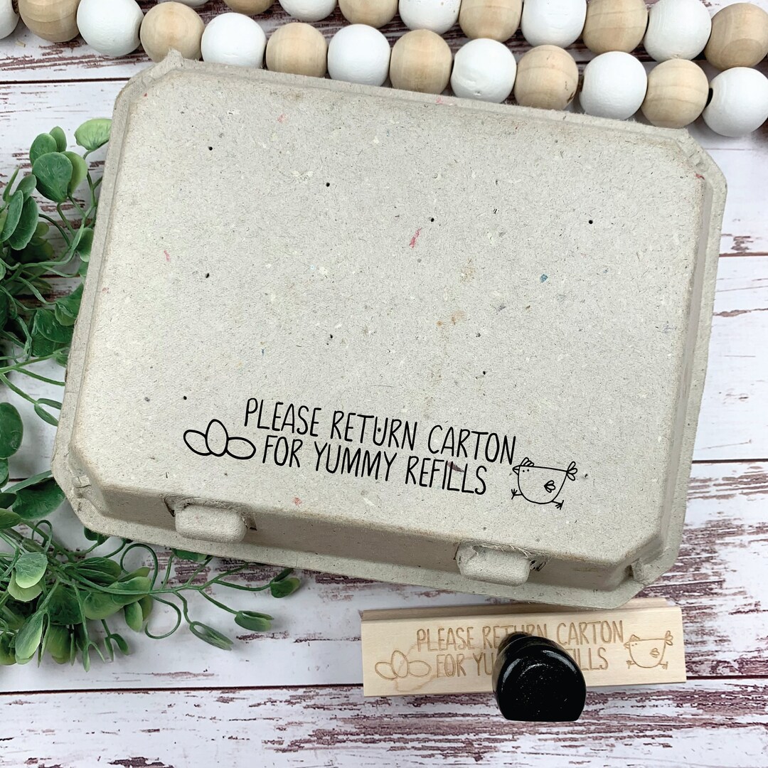 Please Return Carton Stamp - Please Return Carton for Yummy Refills ...