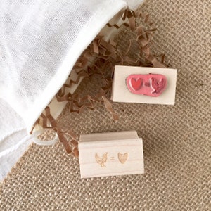 Mini Egg Stamp - Love - Chicken Coop - Stamp for Eggs - Fresh Eggs ...