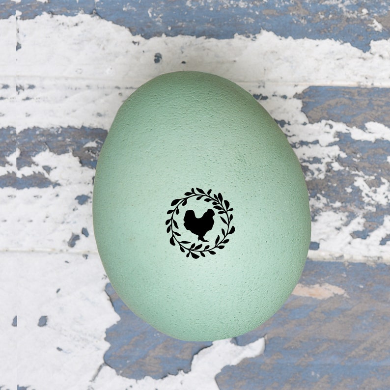Mini Egg Stamp the Original Pretty Chicken Egg Stamp Egg - Etsy