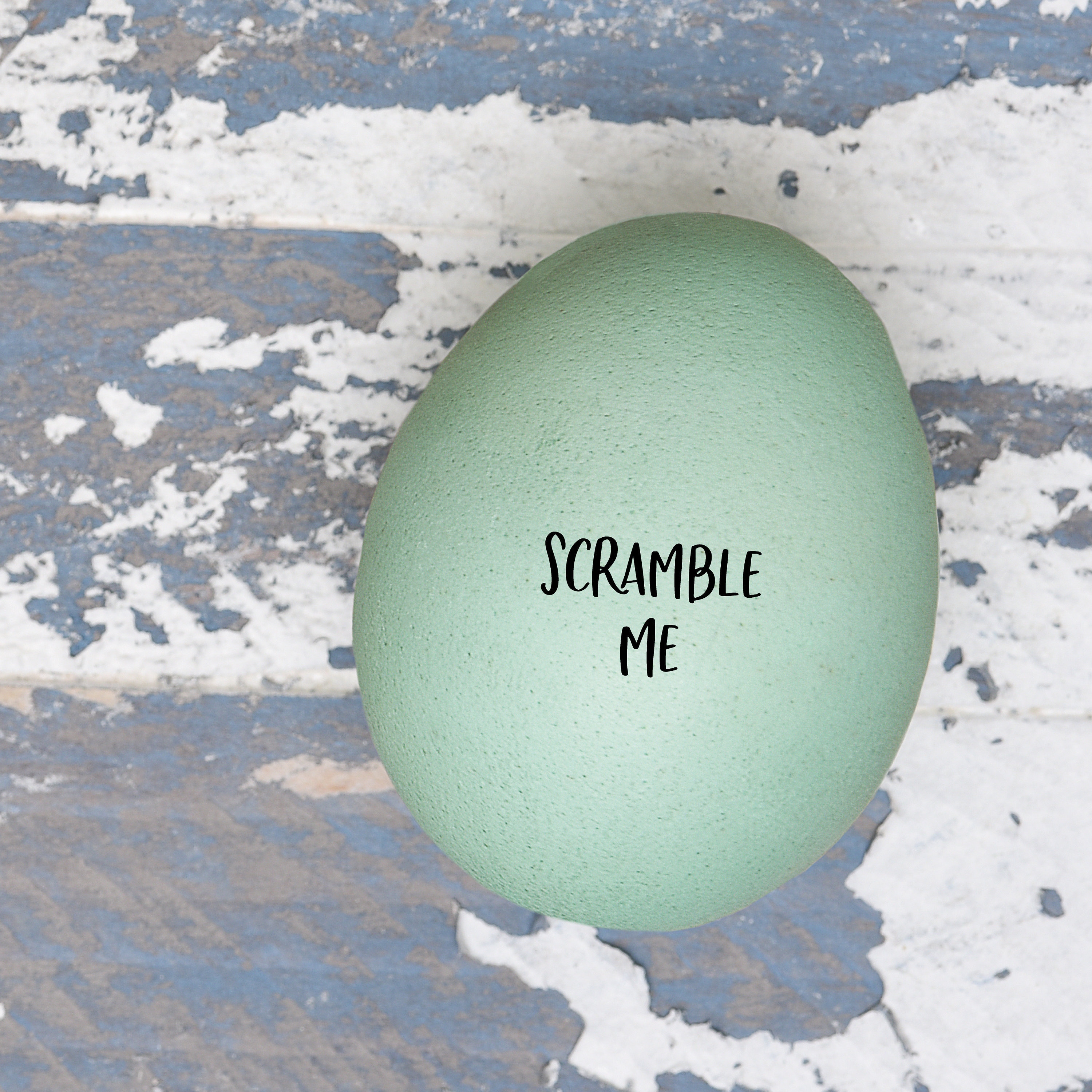 Egg Stamp Mini Egg Stamp Scramble Me Fresh Eggs | Etsy