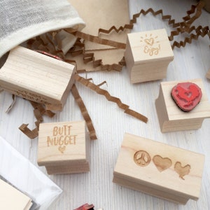 Egg Stamp - Mini Egg Stamp - Little Hearts Stamp - Fresh Eggs Stamp ...