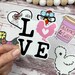 Cute Chicken Bumper Sticker Set of 6 - Chicken Lover Gift Idea ...