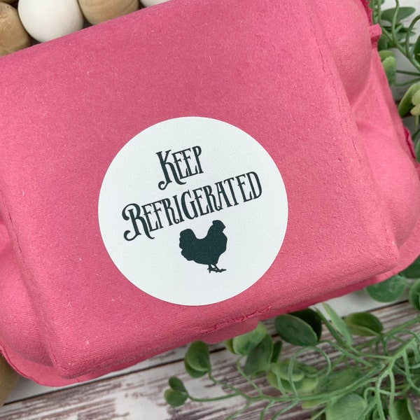 Keep Refrigerated Stickers - Etsy