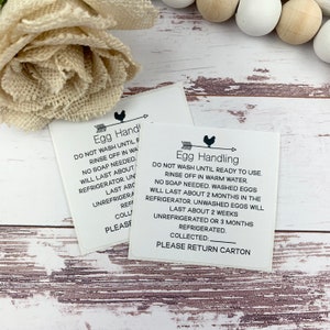 Egg Handling Stickers – Farm Fresh Egg Carton Labels - Etsy