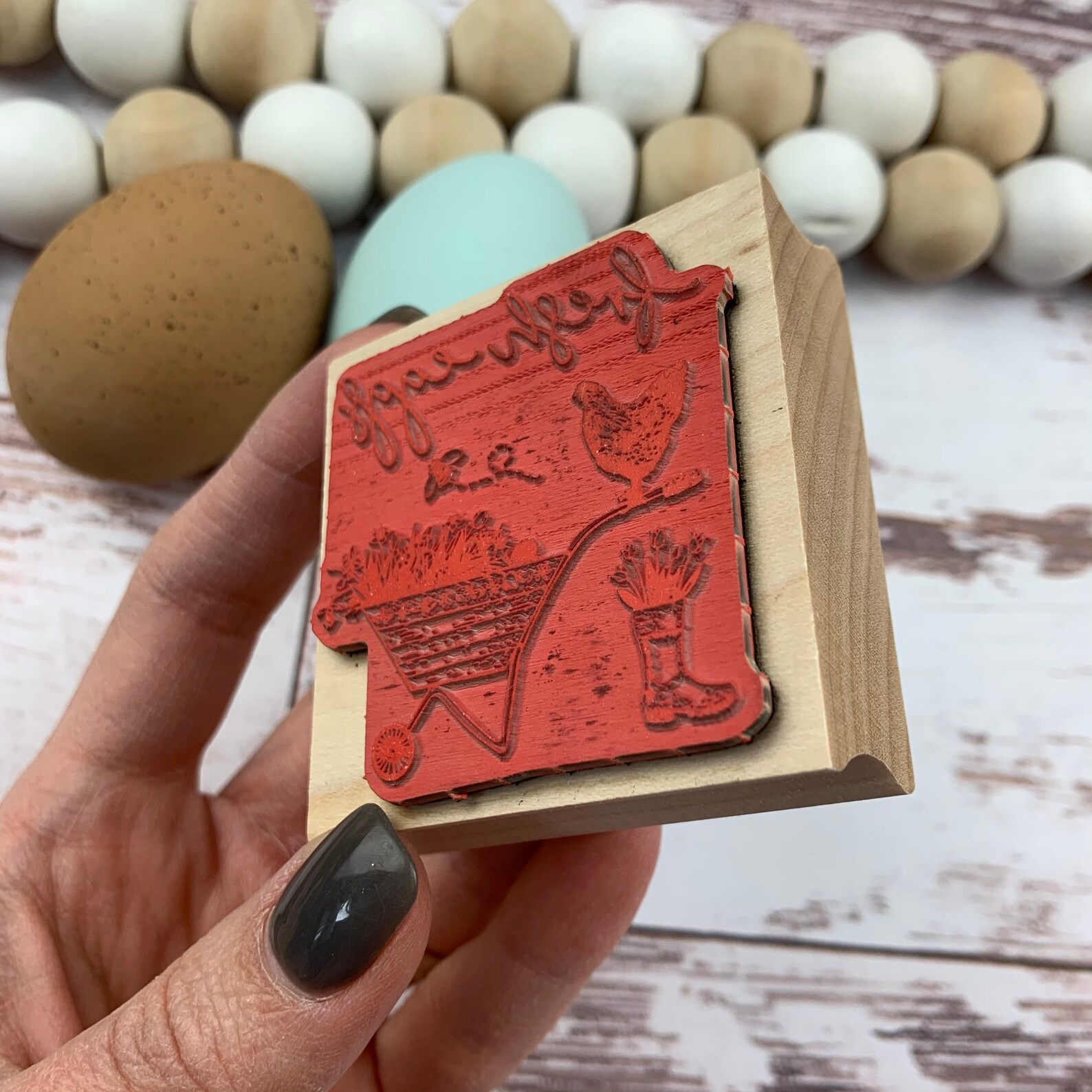 Egg Carton Stamp Fresh Eggs Stamp Egg Carton Label Egg | Etsy