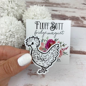 13 Cute Chicken Magnets - Pretty Fridge Magnet - Chicken Magnet ...