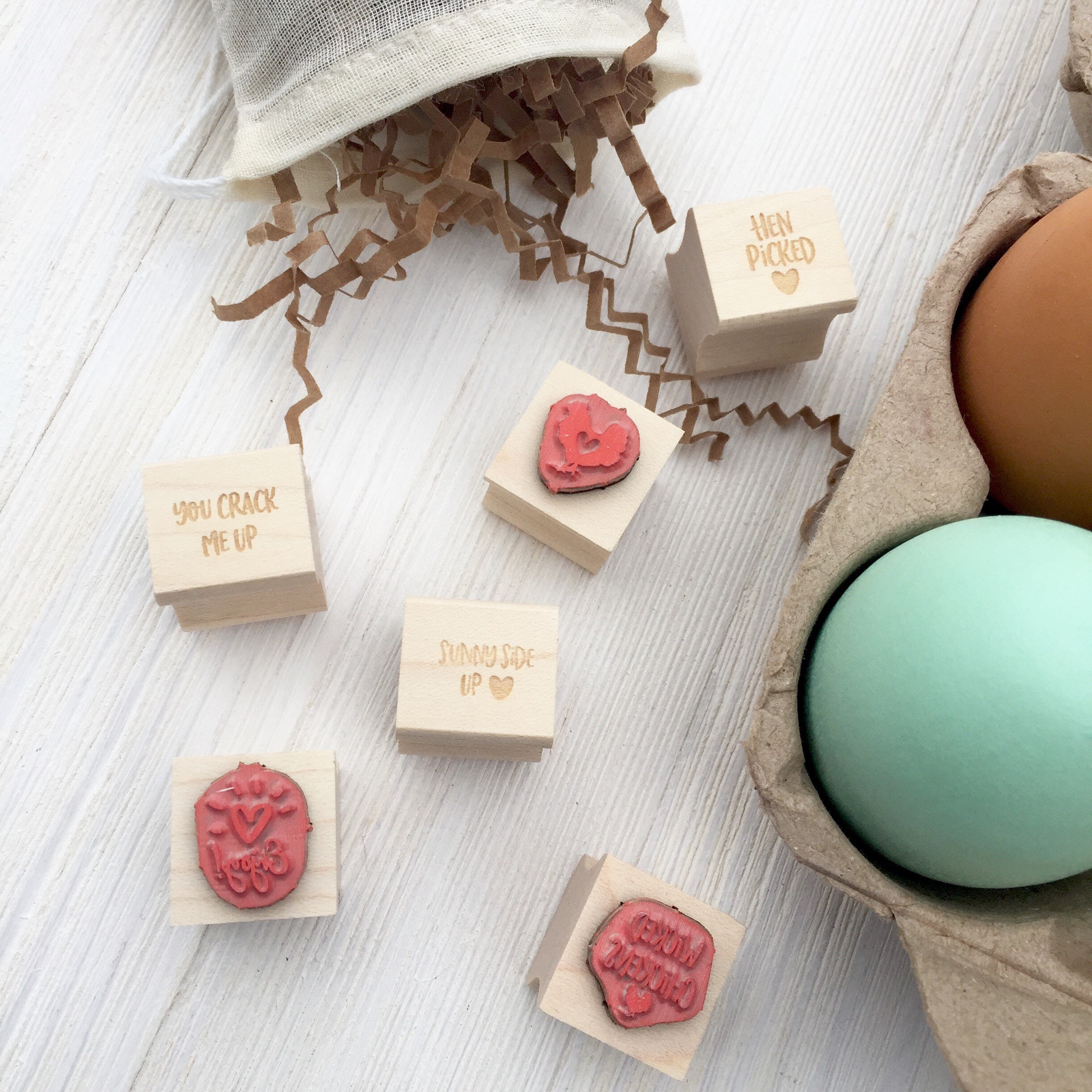 Egg Stamp Handgathered Mini Egg Stamp Chickens Egg - Etsy