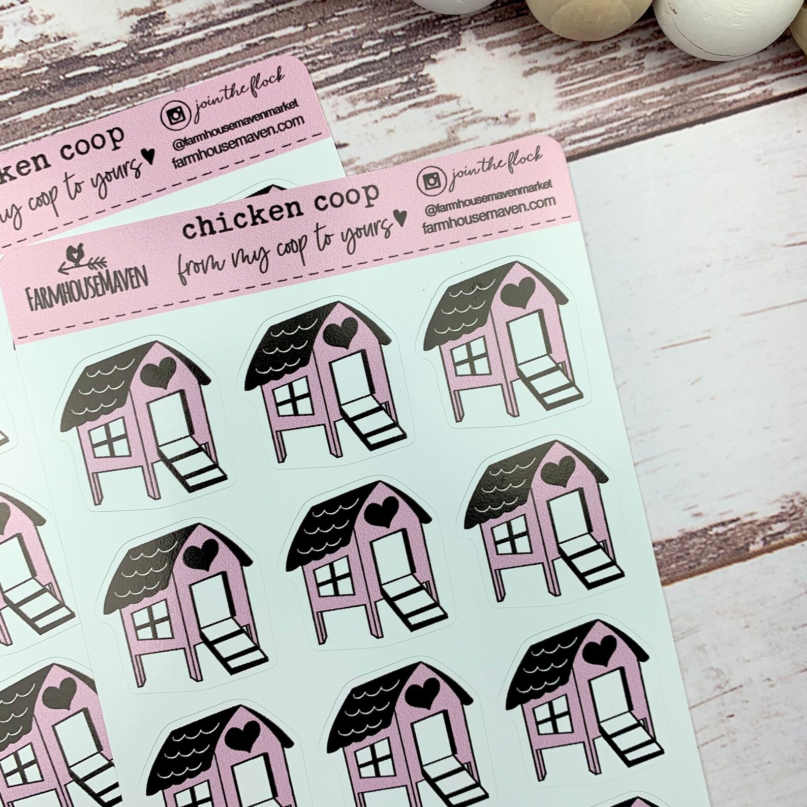 Chicken Coop Stickers Free Shipping Egg Carton Stickers - Etsy