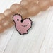 Enamel Chicken Pin - Cute Chicken Pin - Pink Silkie Chicken - Farm Pin ...