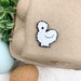 Enamel Chicken Pin Cute Chicken Pin white Silkie Chicken - Etsy