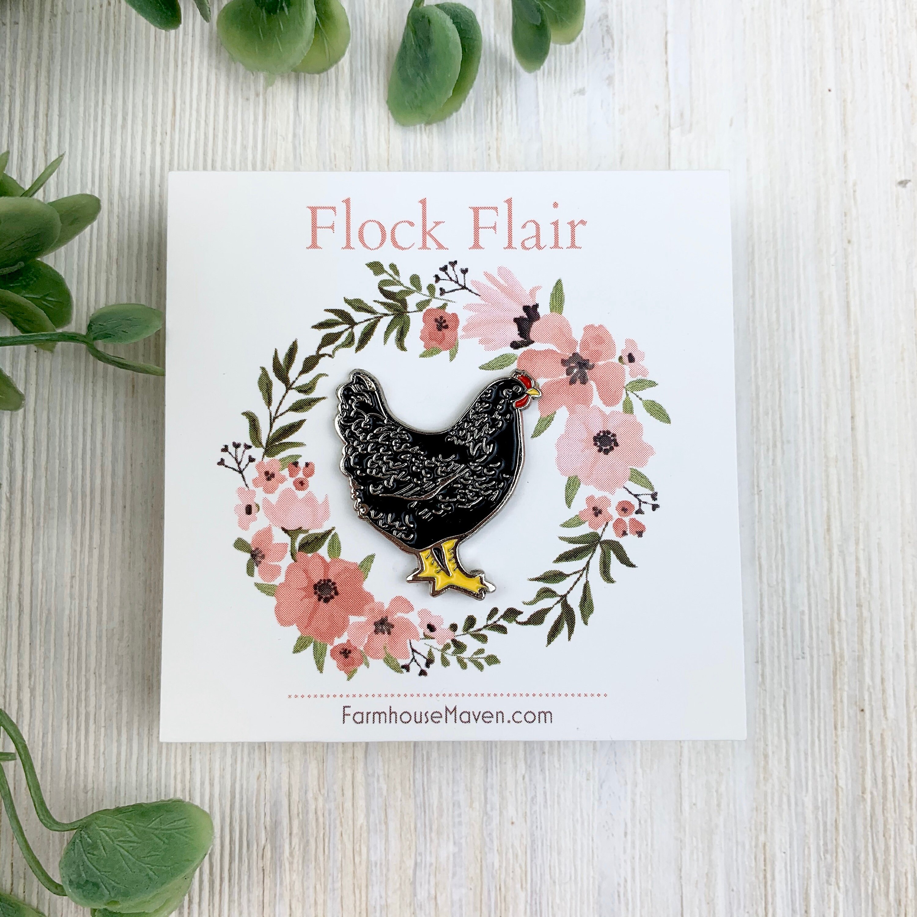 Mix and Match Enamel Chicken Pins Cute Chicken Pin Fresh - Etsy