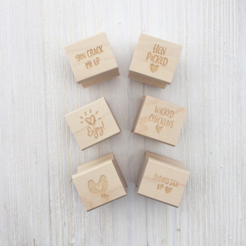 Egg Stamp Boneless Chicken Mini Egg Stamp Fresh Eggs - Etsy