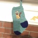 Siamese Cat Christmas Stocking, Handmade Pet Appliqued Stocking - Etsy