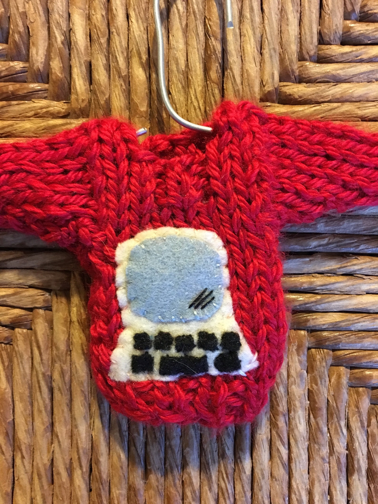 Custom Computer Ornament Tiny Sweater Ornament W Computer | Etsy