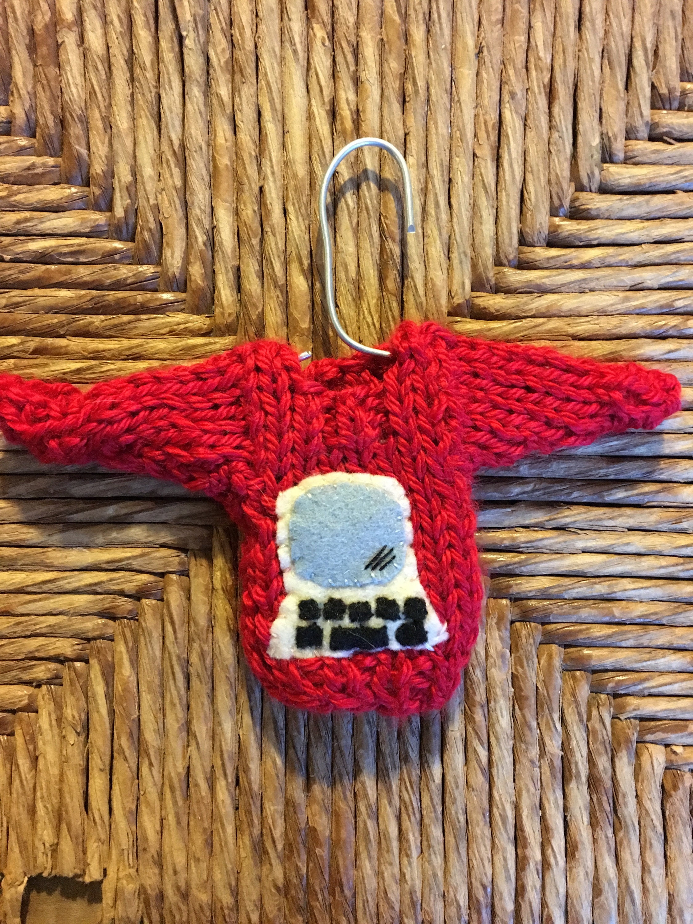 Custom Computer Ornament Tiny Sweater Ornament W Computer | Etsy