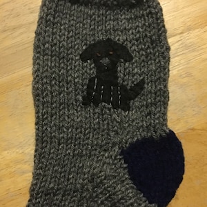 Black Lab Dog Stocking, Custom Christmas Stocking for Black Labrador ...