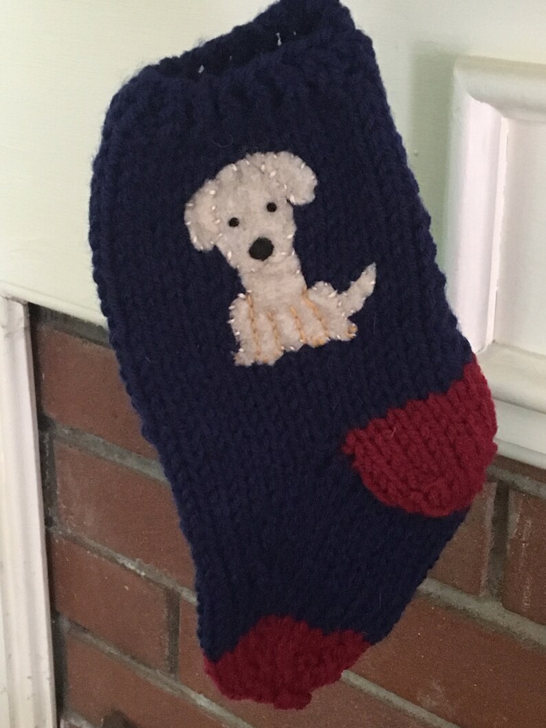 Labrador Dog Stocking, Custom Christmas Stocking for Labrador Retriever ...