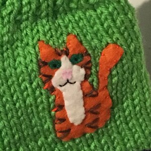 Orange Tiger Cat Stocking, Custom-made Stocking for Pet Cat - Etsy