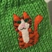 Orange Tiger Cat Stocking, Custom-made Stocking for Pet, Cat Christmas ...