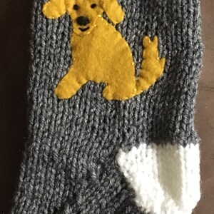 Golden Retriever Stocking, Custom Christmas Stocking for Golden ...