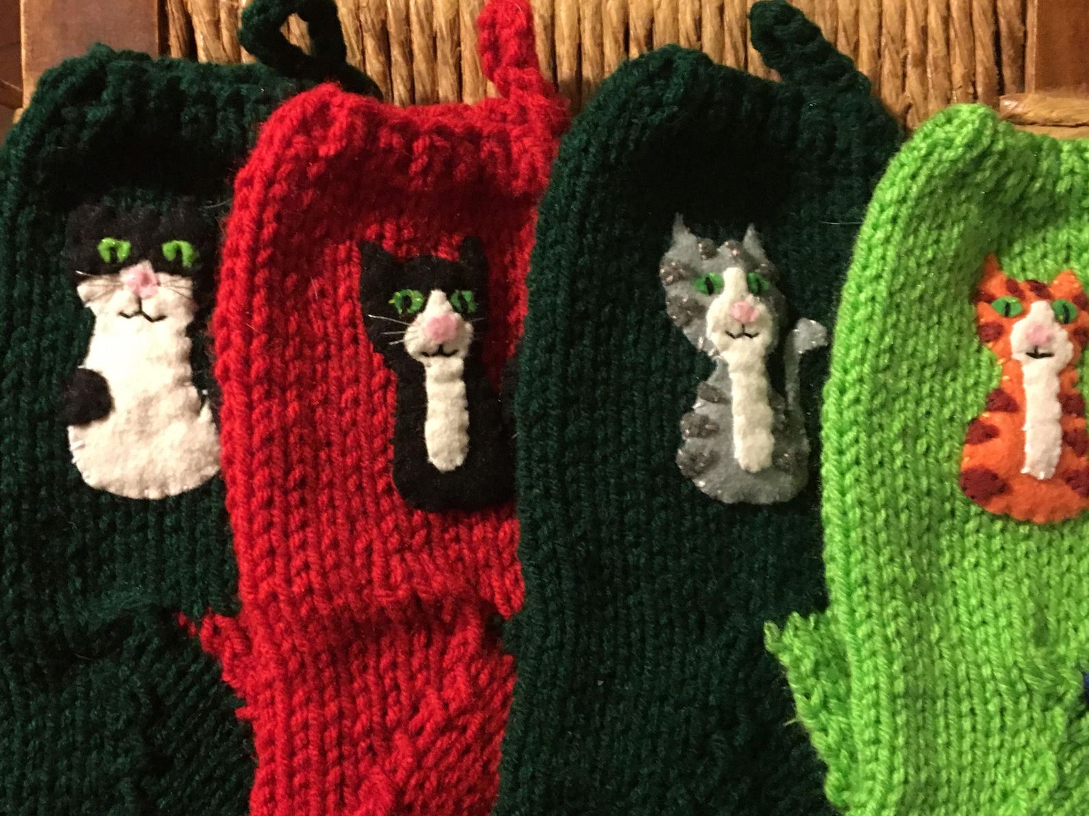 Orange Tiger Cat Stocking Custom-made Stocking for pet Cat | Etsy