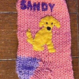 Golden Retriever Stocking, Custom Christmas Stocking for Golden ...