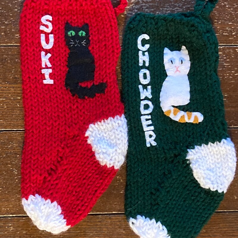 Cat Stocking - Etsy