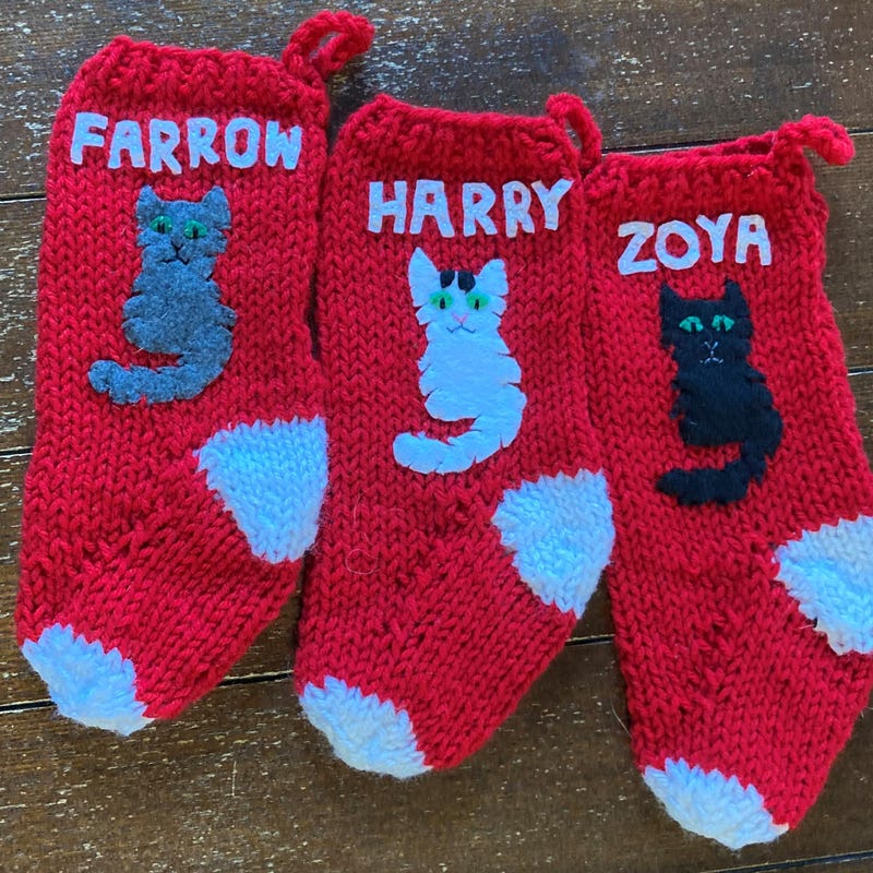 Cat Stockings - Etsy
