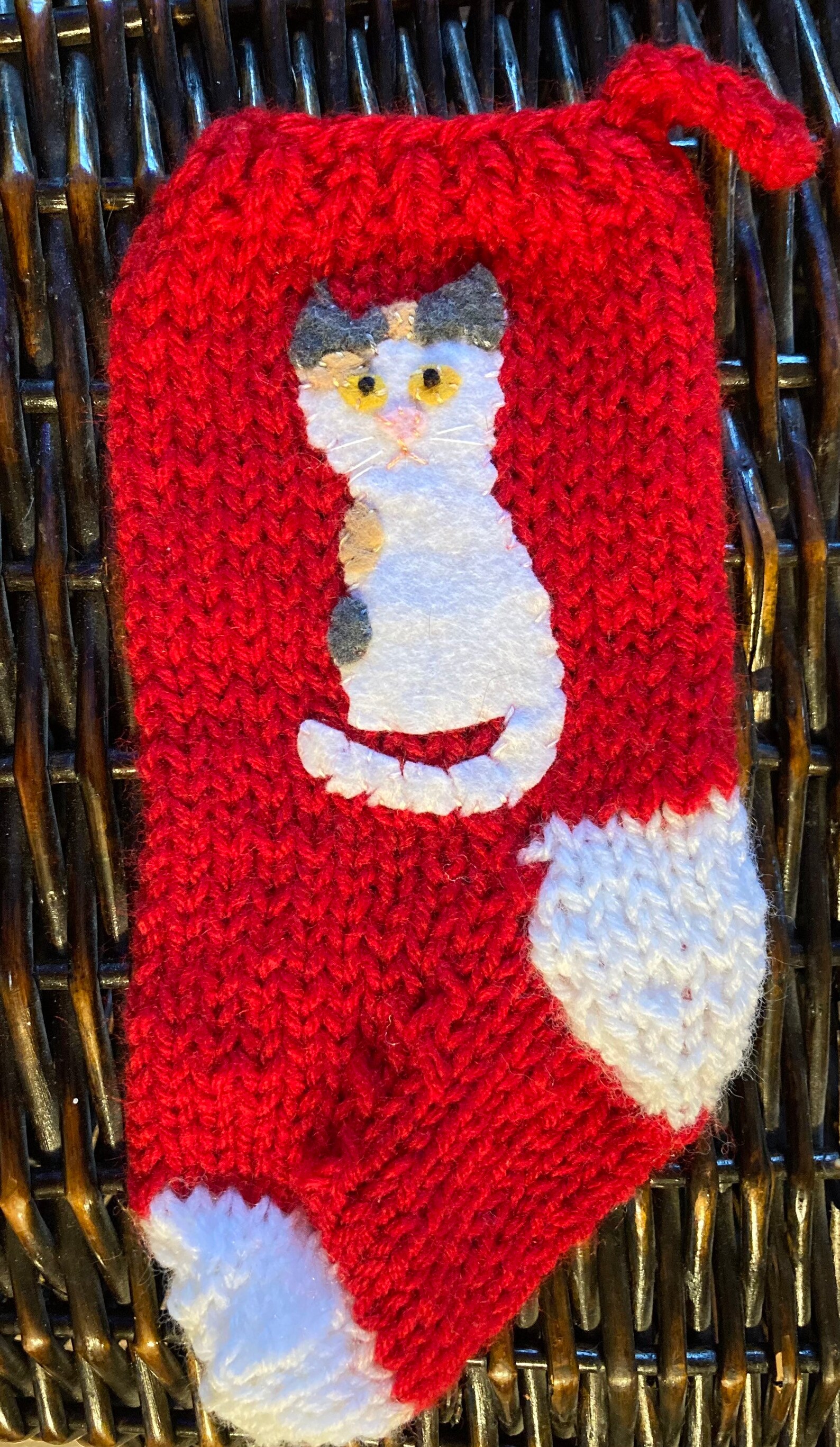 Custom Long-haired Cat Christmas Stocking, Personalized Pet Gift - Etsy