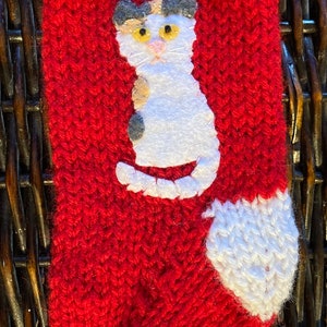 Long-haired Cat Stocking, Custom Stocking for Persian Cat - Etsy