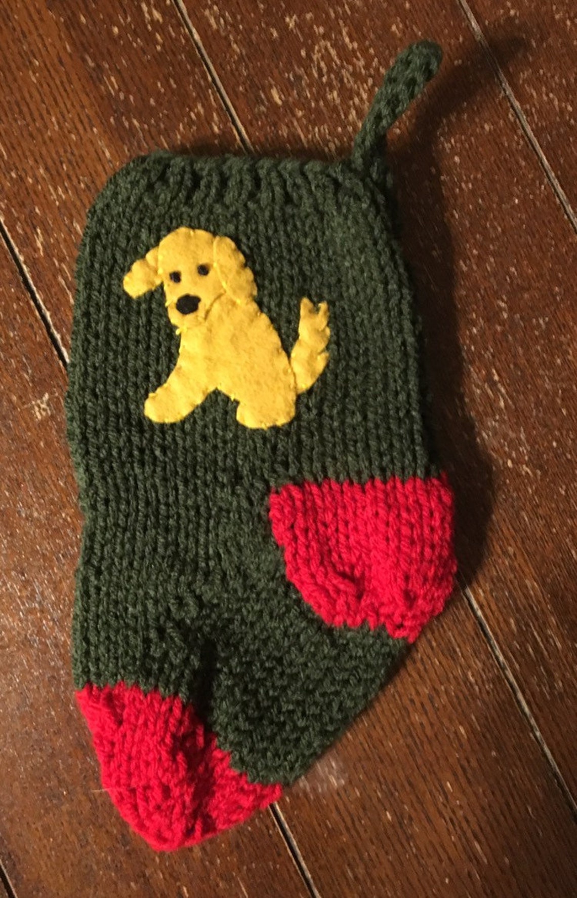 Golden Retriever Stocking Custom Christmas Stocking for - Etsy