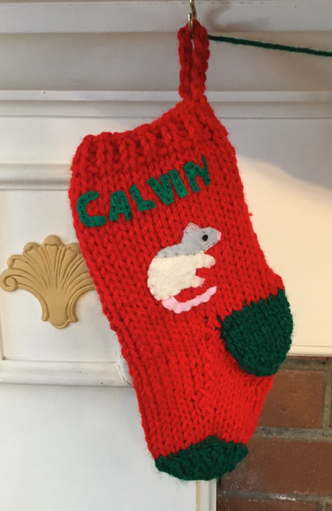 Custom Rat Stocking, Christmas Stocking for Pet Rat or Mouse - Etsy